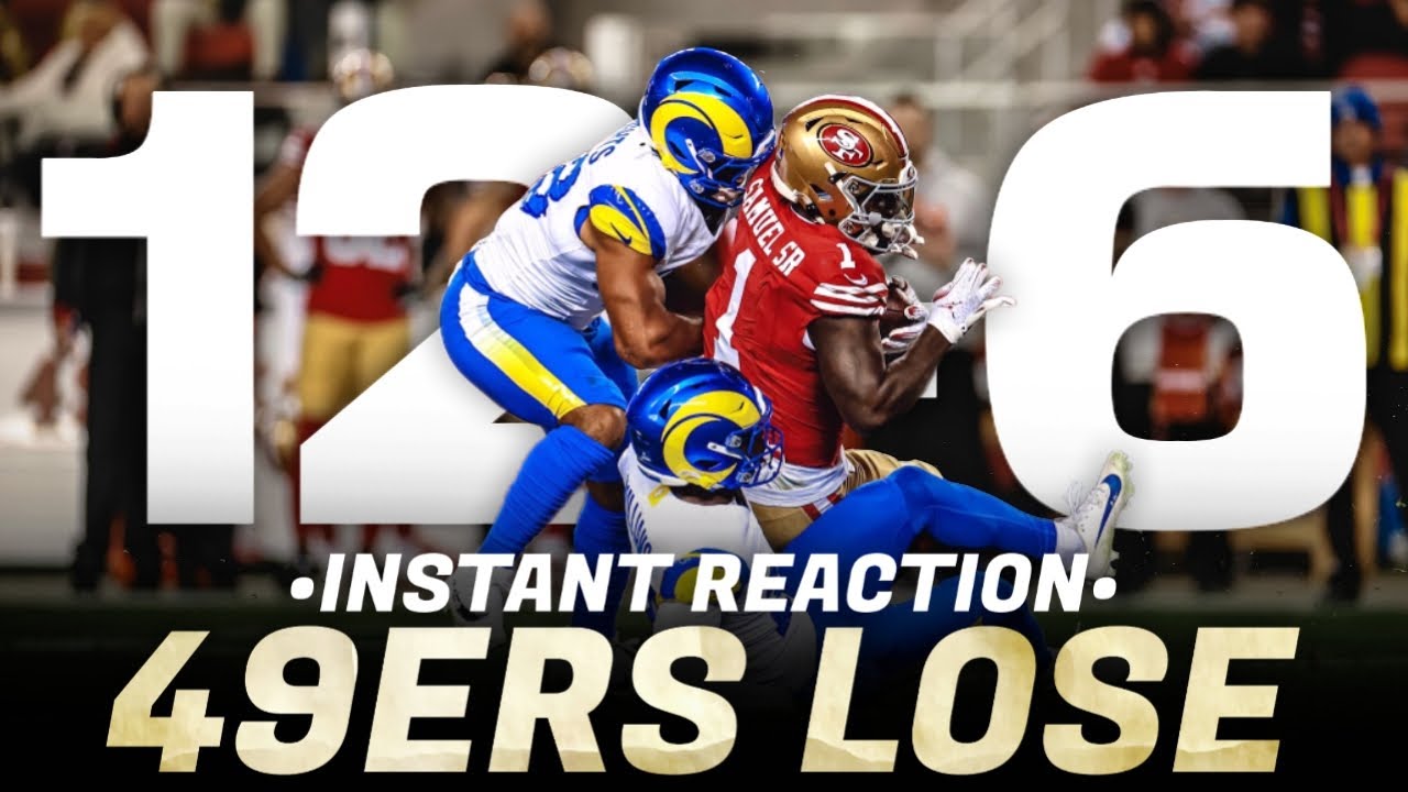 Instant Reaction: An embarrassing 49ers offensive effort vs the Rams ...