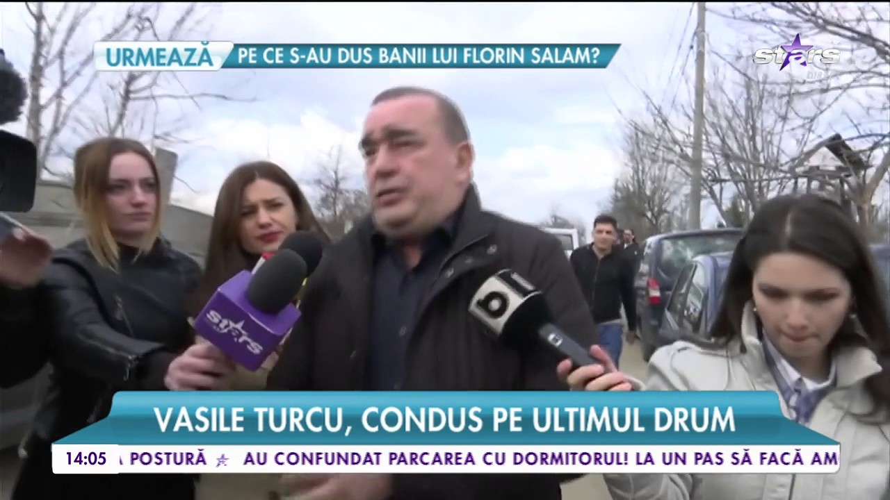 Vasile Turcu, condus pe ultimul drum - YouTube