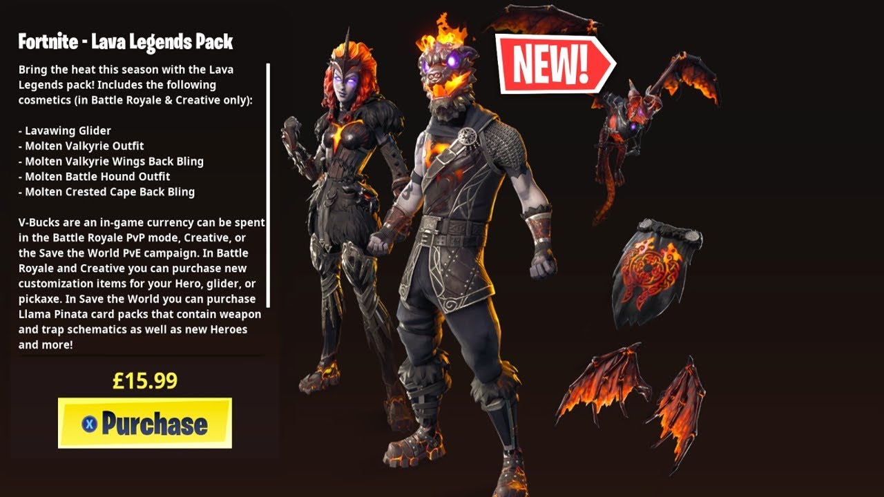 HOW TO GET THE *NEW* FORTNITE LAVA LEGENDS PACK NOW!!! - YouTube