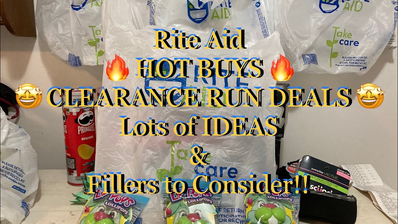 Rite Aid 😻 FIRE 🔥 idea 🔥 DeaLs 😻 HoT Clearance Buys | Cheap Fillers ...