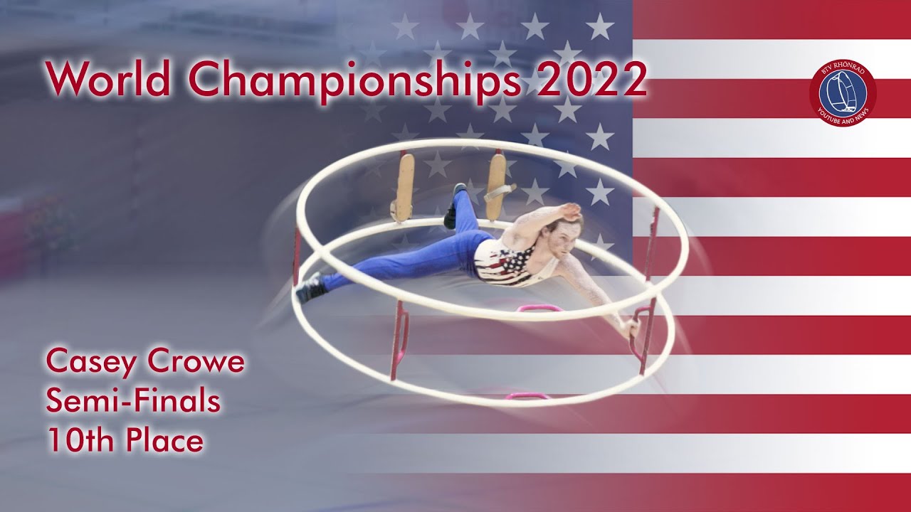 Casey Crowe World Championships 2022 in Gymwheel Men Qualification 10th ...