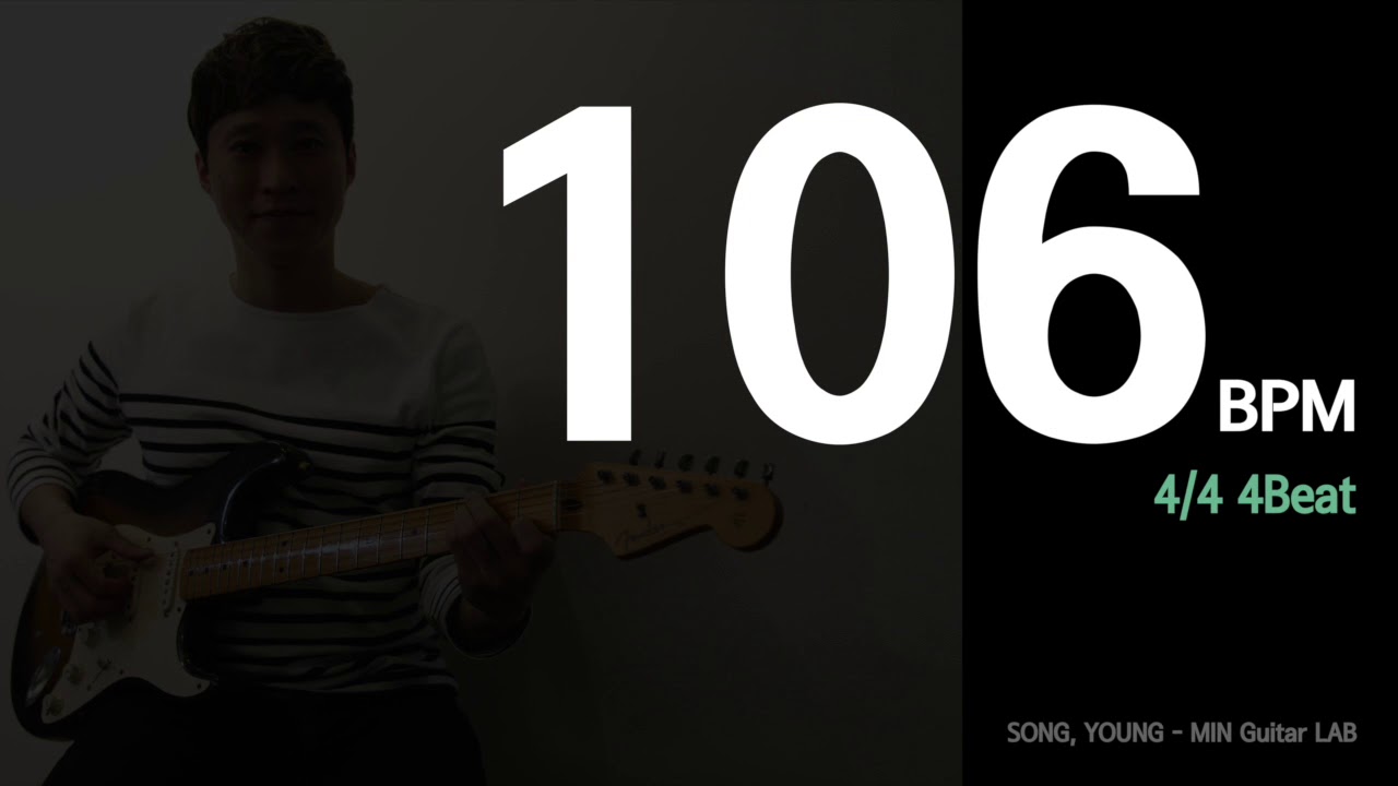 106 BPM Metronome 1Hour - YouTube