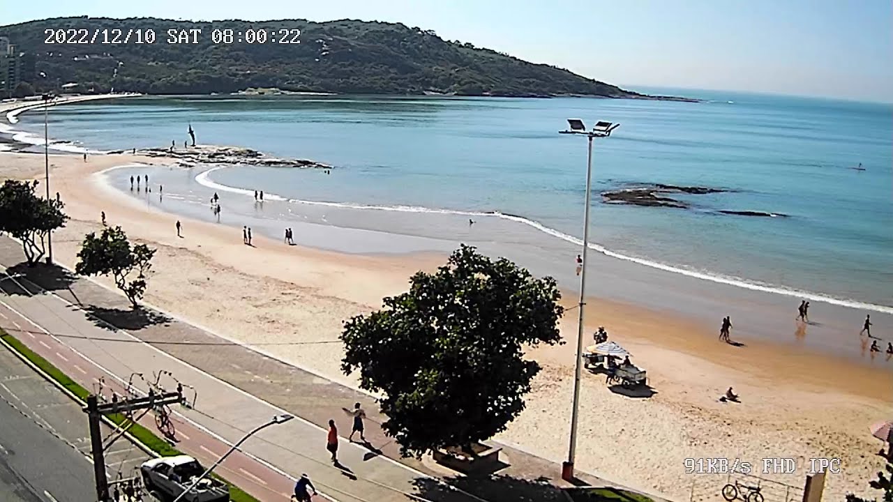 Guarapari ES. Praia do Morro #10/12/22. Sábado às 07:50. Dia Lindo ...