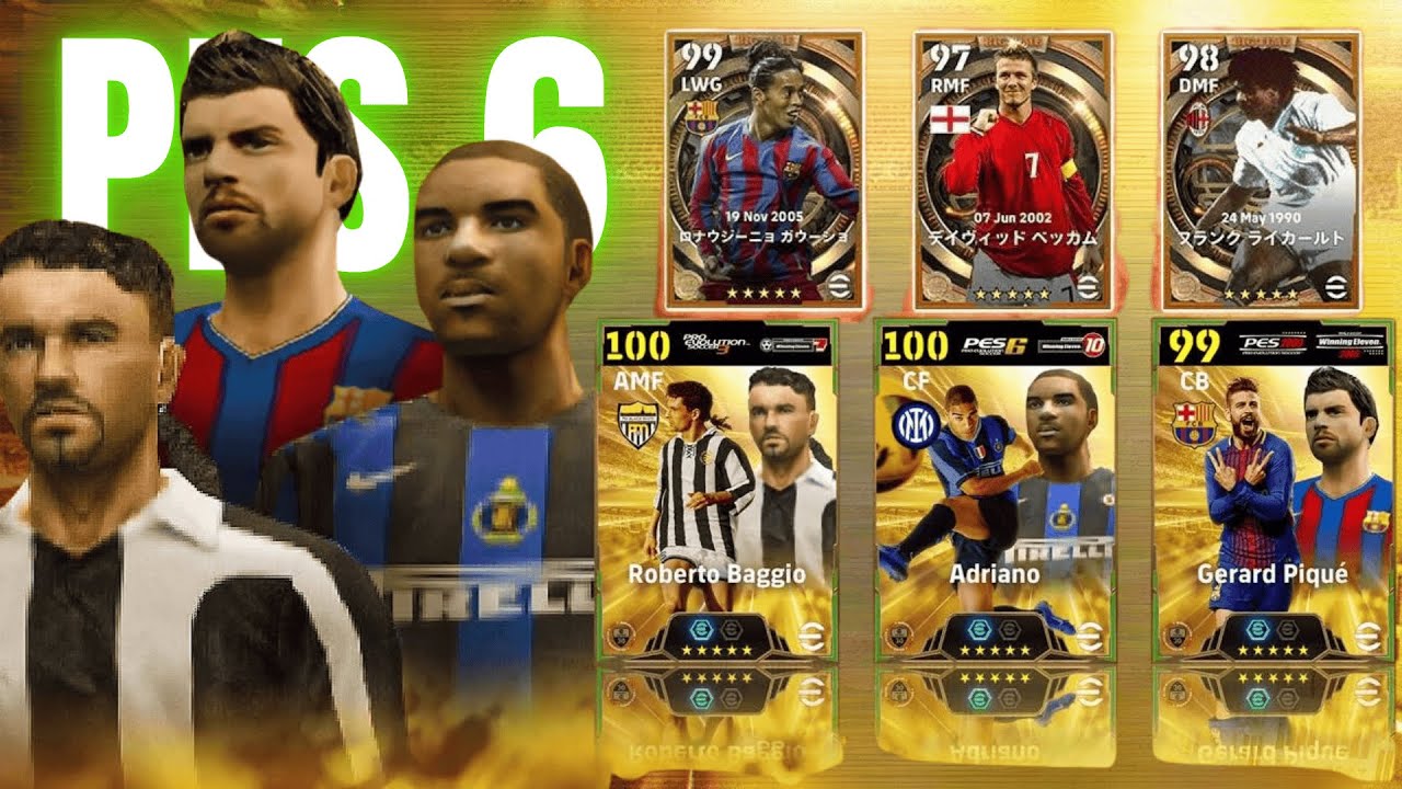eFootball 2025•HOÀI NIỆM PES 6 CÙNG ADRIANO | HƯỚNG TỚI KỈ NIỆM 30 NĂM ...