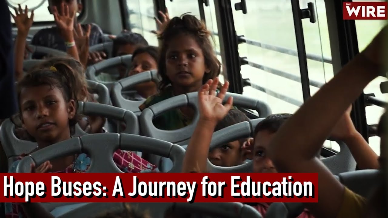 Hope Buses: A Journey for Education | Seelampur - YouTube