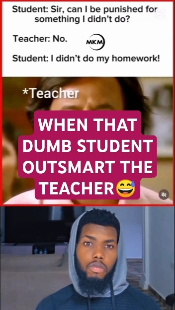 When that dumb student outsmart the teacher😂😂😅 #memes - YouTube