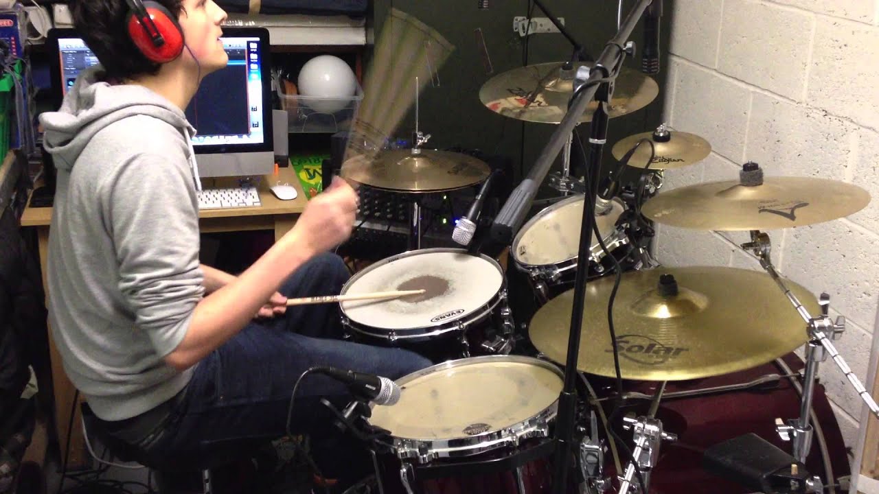 In My Place - Coldplay Drum Cover - YouTube