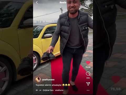 Ünal Turan kırmızı halıda