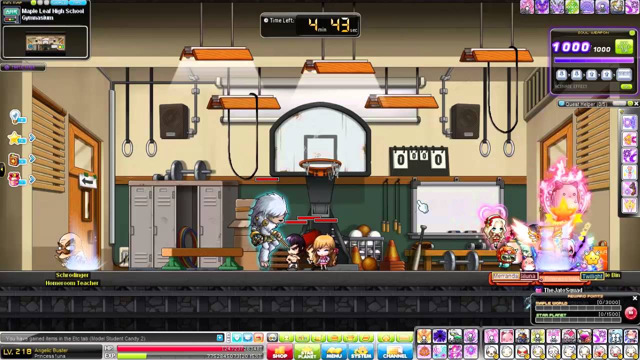 Maplestory Maple Leaf High 4-7-16 - YouTube