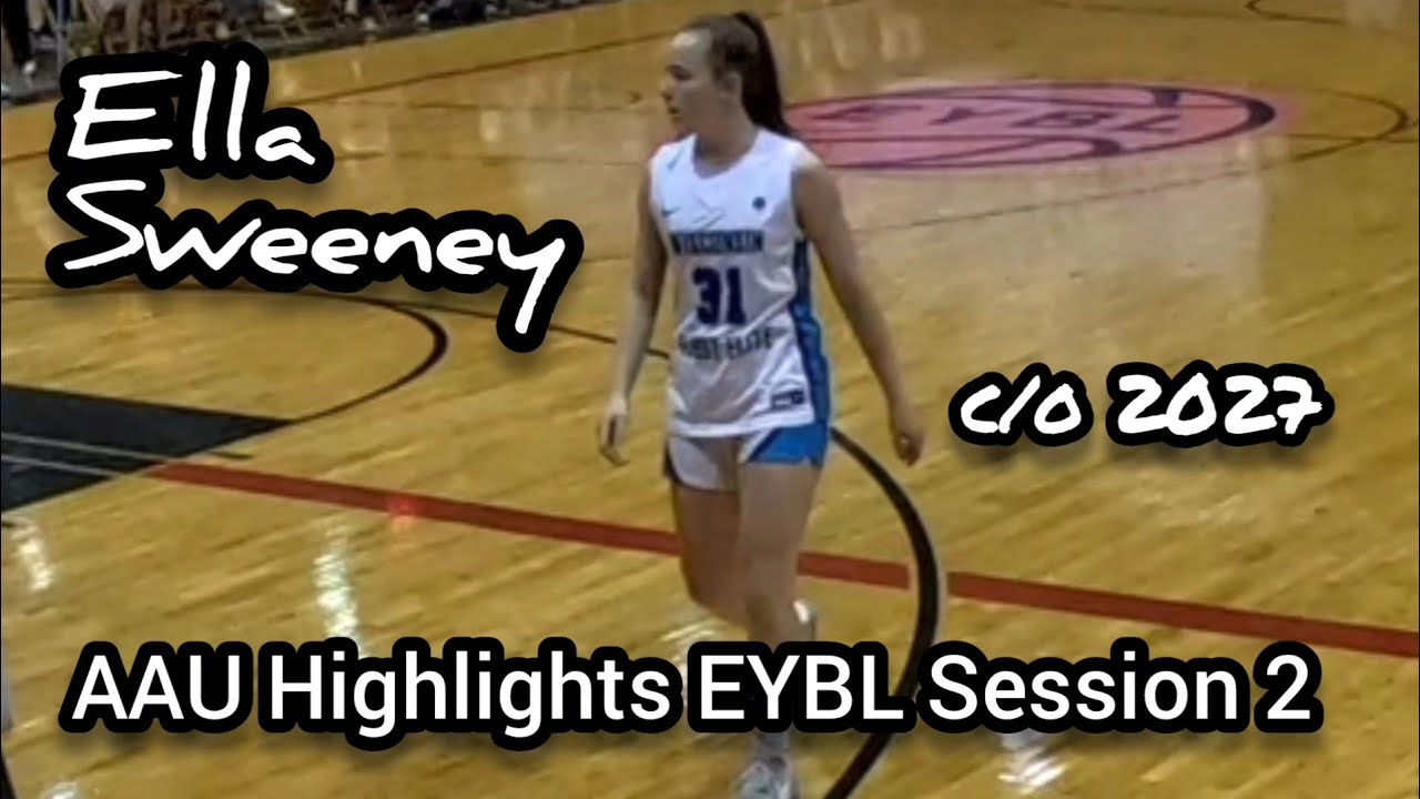 Ella Sweeney (8th Grader, c/o 2027) AAU Highlights from EYBL Session 2 ...