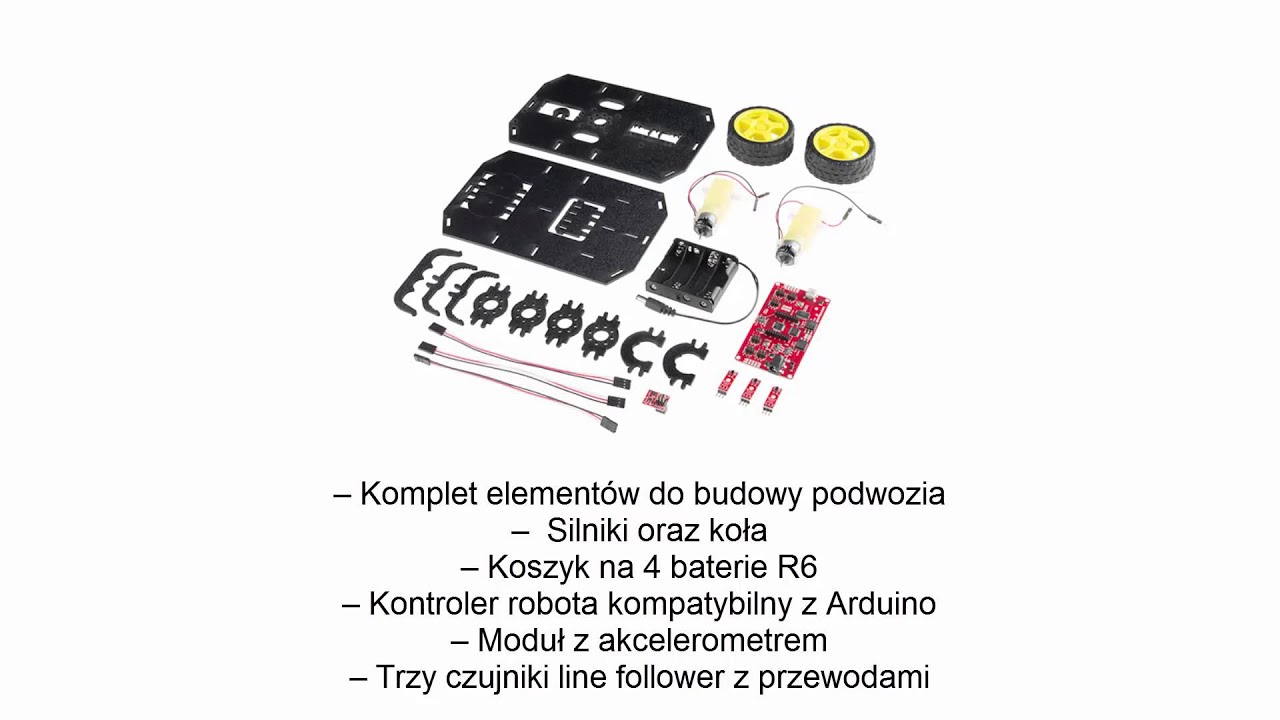 RedBot Basic Kit - pierwszy projekt - YouTube