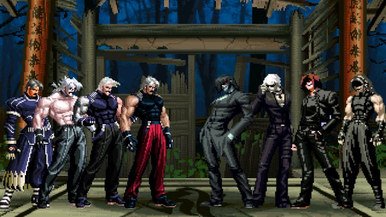 KOF Mugen - Omega Rugal Team vs Bio Element Team - YouTube