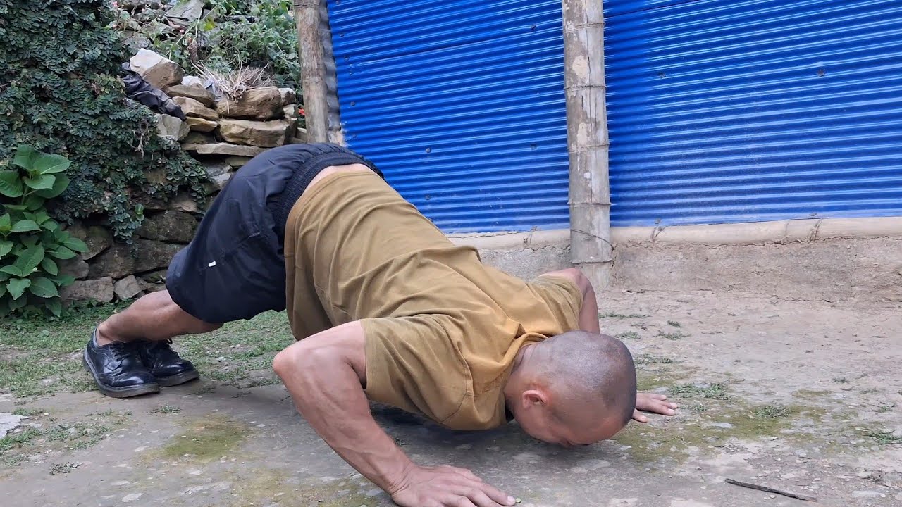 Day 10/75 Hindu Push Ups Hard Challenge Exercise | 2025 - YouTube
