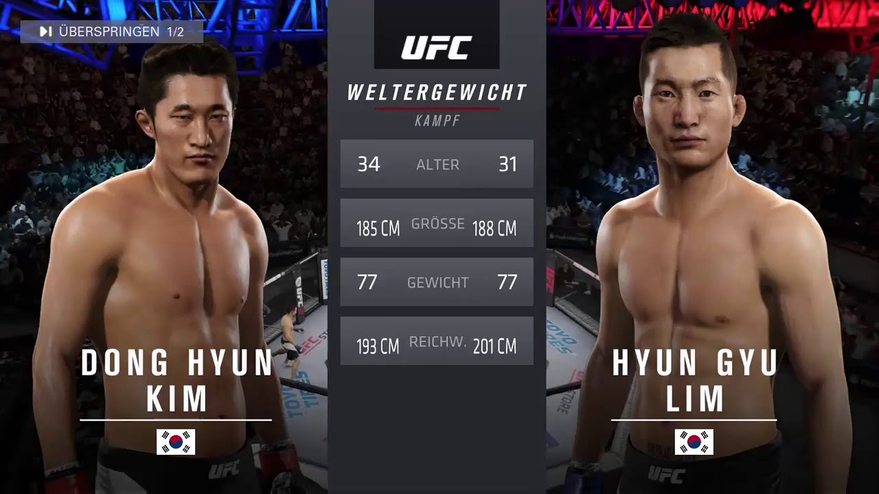 Dong Hyun Kim Muscle Spasm