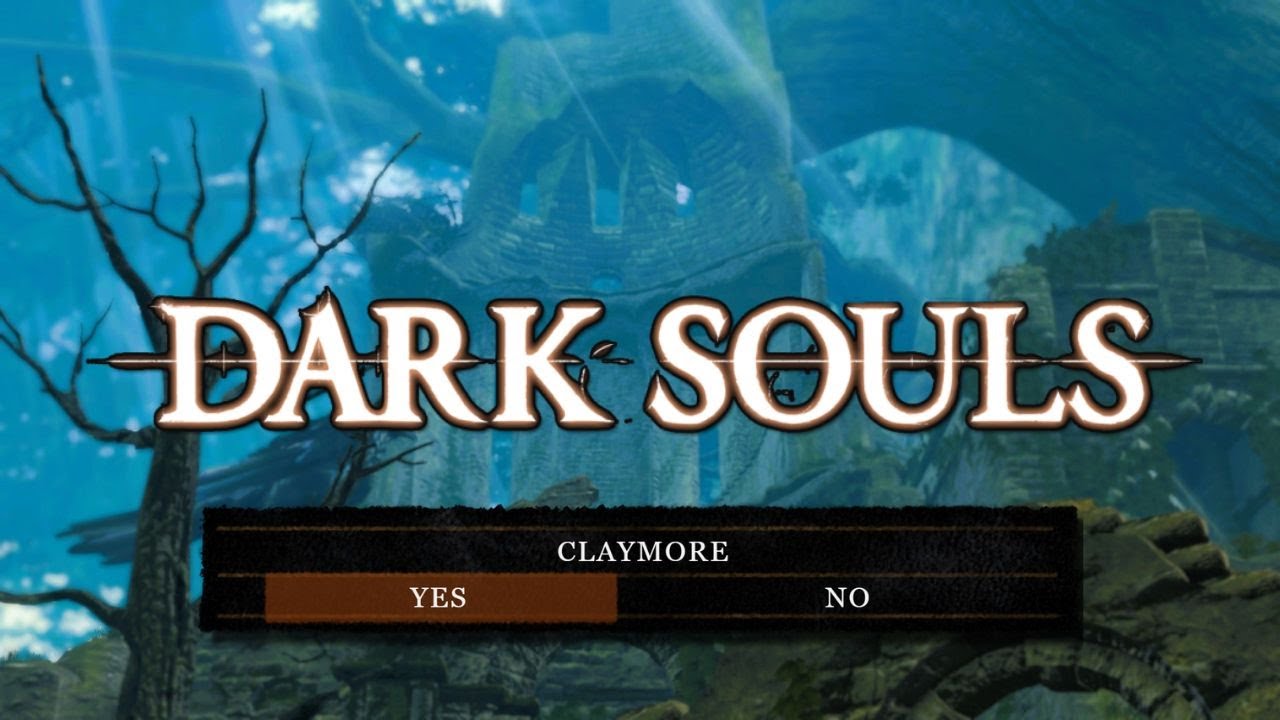 Claymore playthrough - Dark Souls Part 1 - YouTube