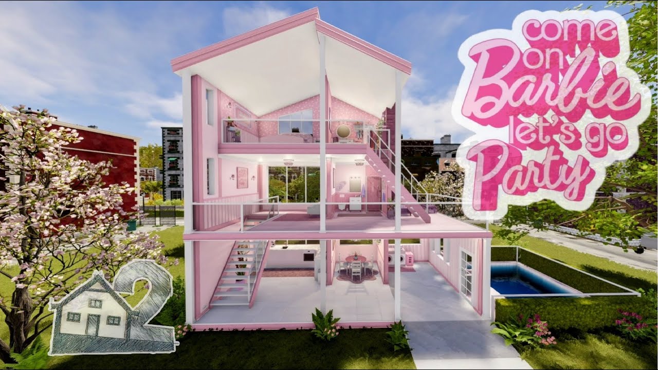 Building My Ultimate Barbie Dreamhouse in Sandbox Mode! | HF2 - YouTube