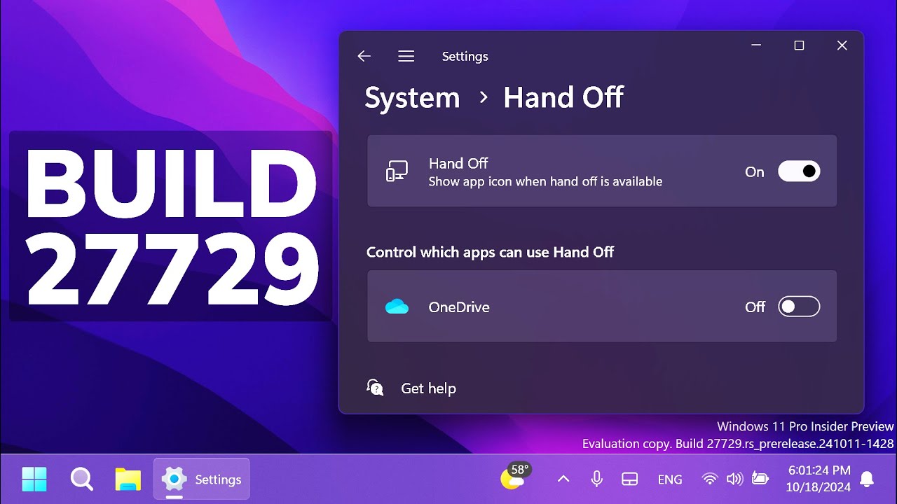 New Windows 11 Build 27729 – New Features and Fixes in the Canary ...