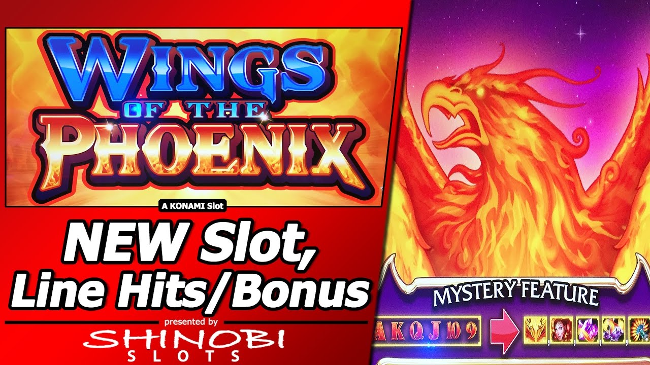 Wings Of The Phoenix Slot - First Look with Full-Screens in new Konami ...