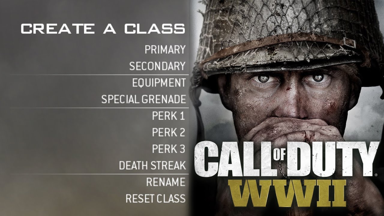 NO MORE CREATE A CLASS in CALL OF DUTY WORLD WAR 2 || Divisions ...
