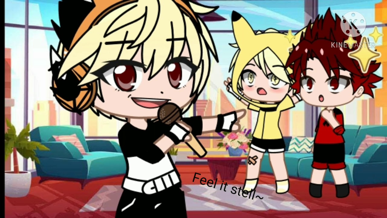 Bakugou can sing?!?!!! remake ft. denki and kirishima. gacha club - YouTube