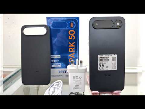 Tecno Spark 50 5G Unboxing * Review / Dimensity 6400 / BT 6500mAh 45W Super Charging / Android 16