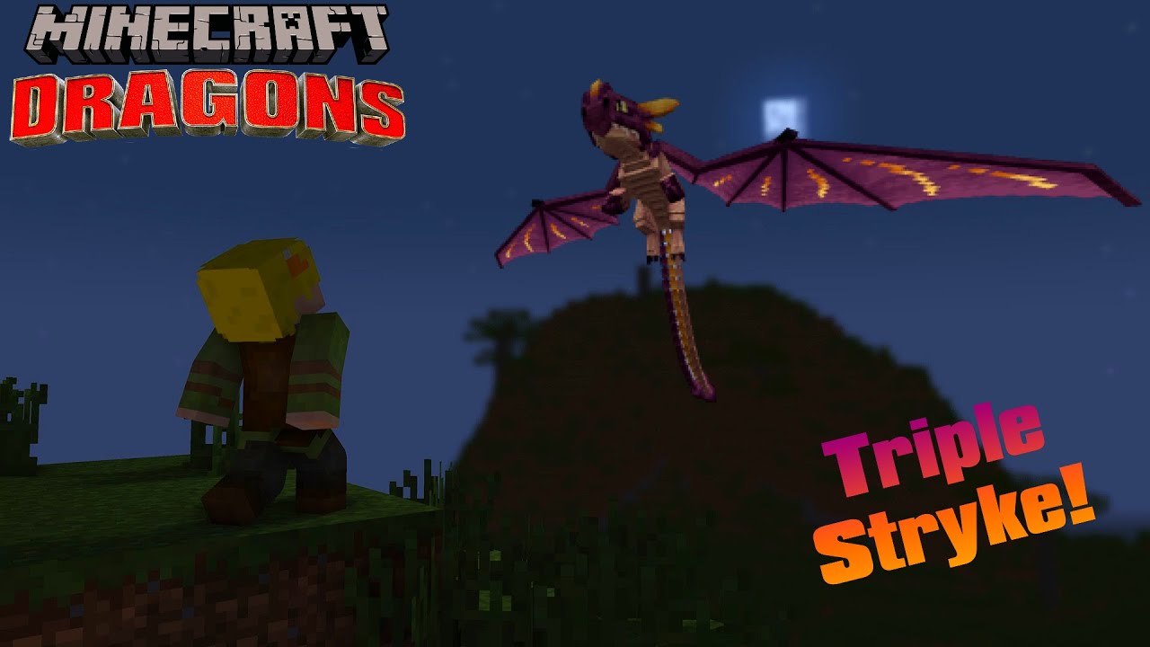 FACING THE TRIPLE STRYKE!! | MINECRAFT: Riders Of Berk | Ep. 2 - YouTube