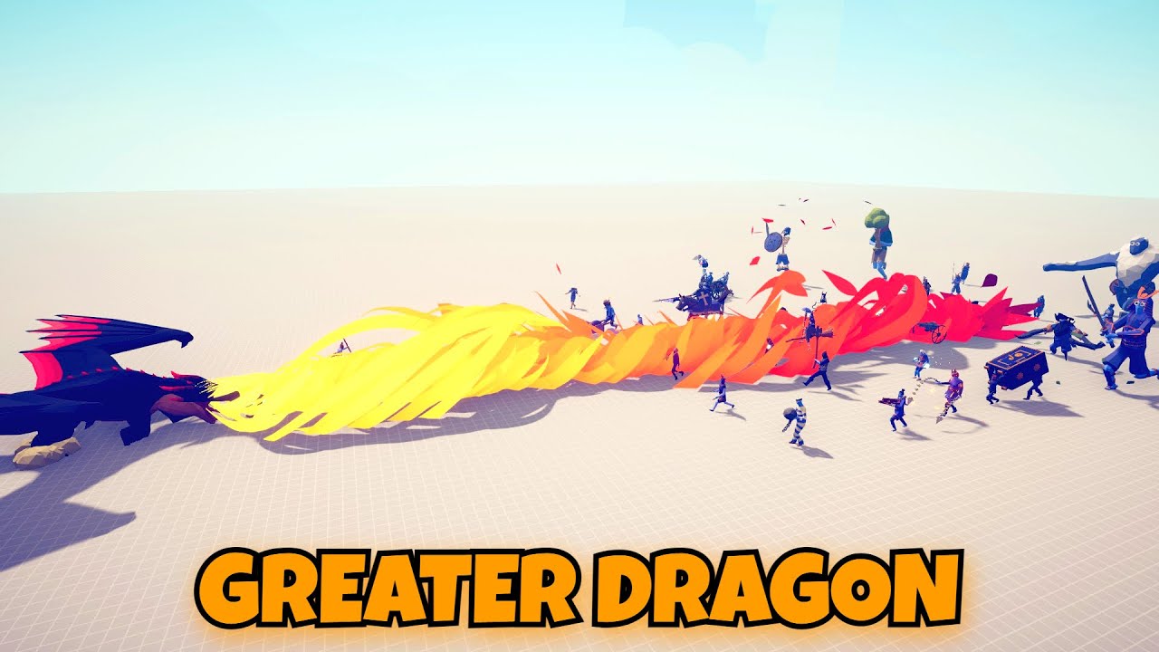 GREATER DRAGON VS EVERY UNITS - Totally Accurate Battle Simulator TABS ...