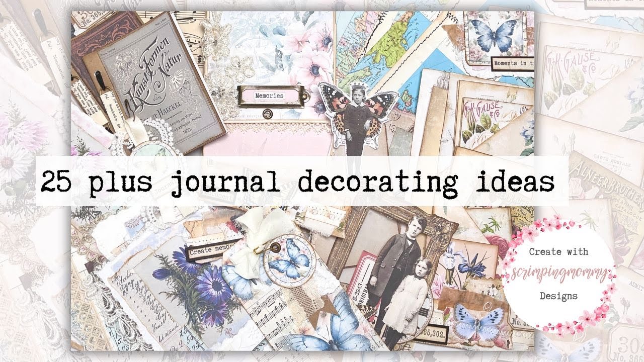 25 plus Journal decorating ideas - YouTube