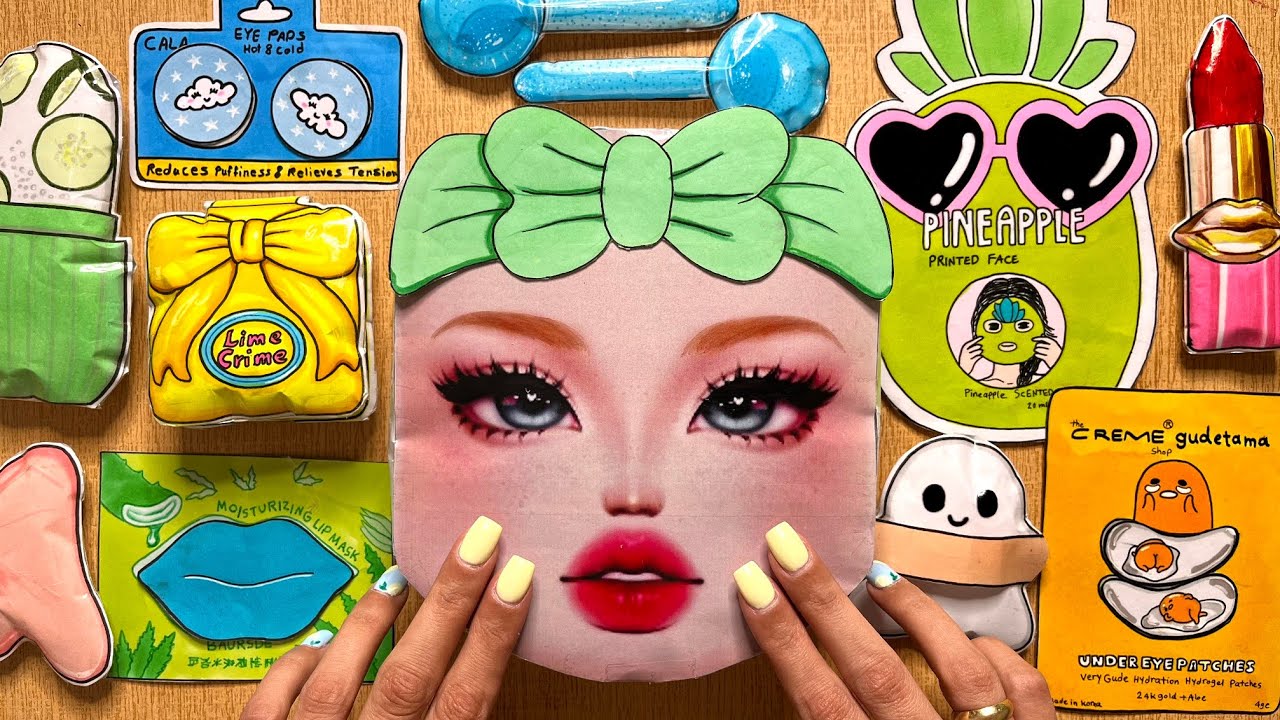 ️ Paper Diy ️ Roblox Baddie Skincare 💅 ASMR 💖 Blind Bag Paper 💖 NEKEN ...