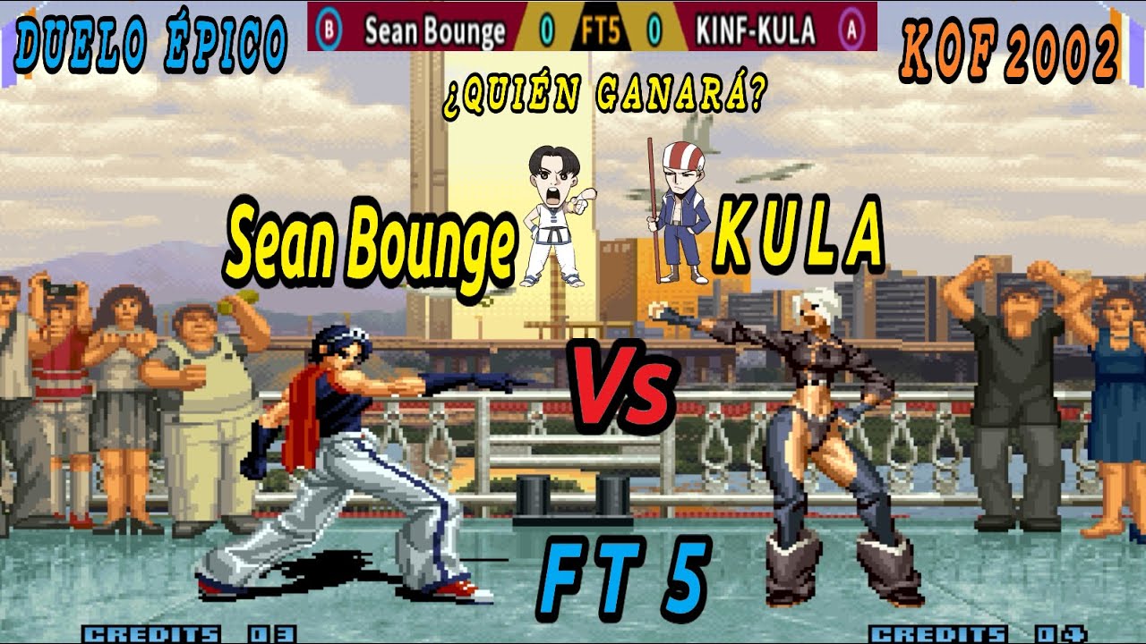 KOF 2002-TOP Kula desafía a una temible May Lee - YouTube