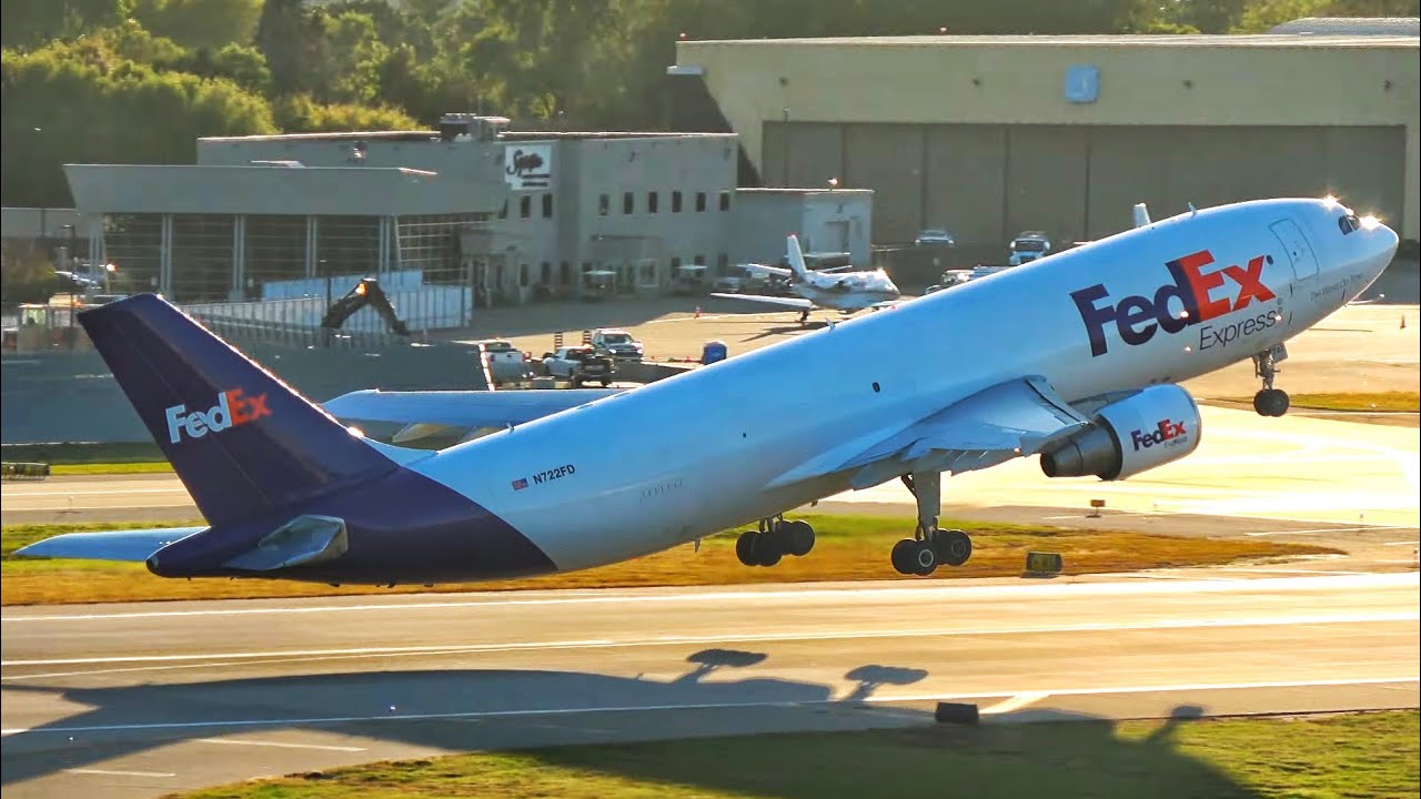 FedEx Express A300B4-622R(F) [N722FD] *Quick Takeoff* | Minneapolis ...