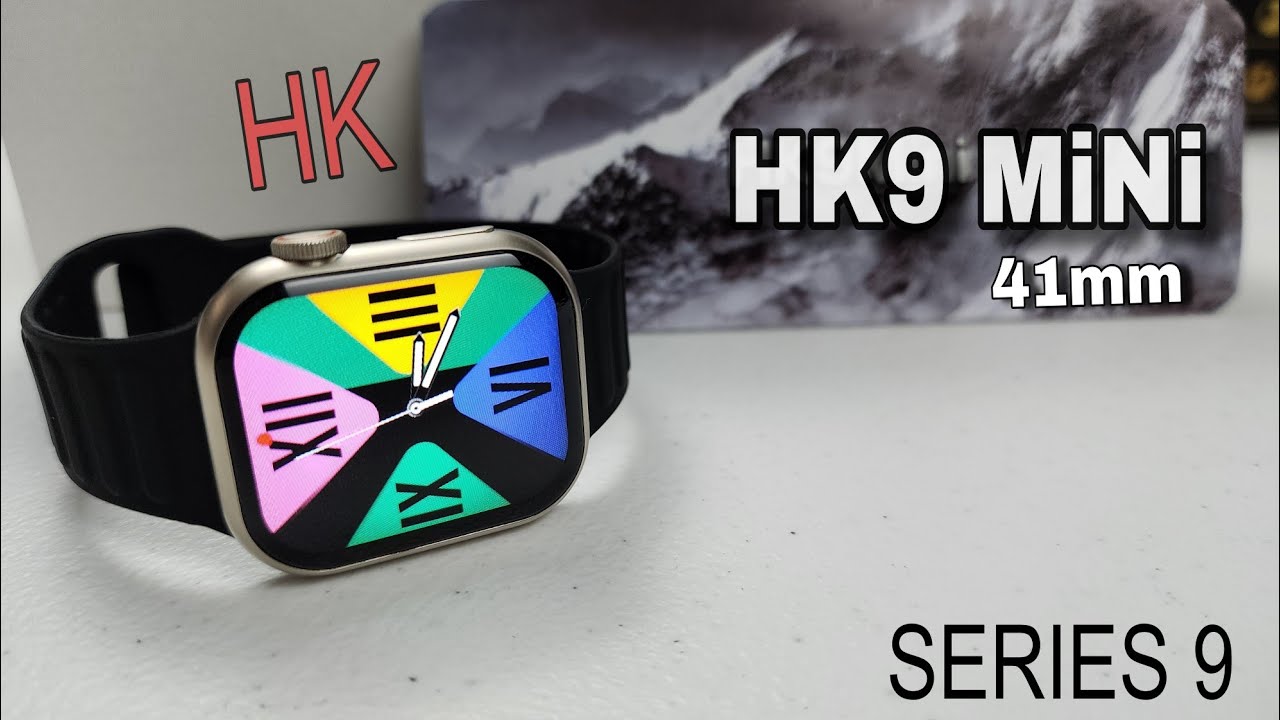 NEW HK9 MiNi -SERIES 9 (41mm) - YouTube