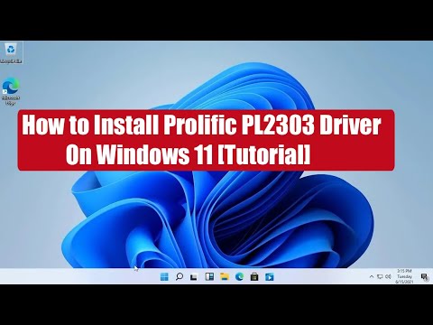 How to Install Prolific PL2303 Driver On Windows 11 Tutorial - YouTube
