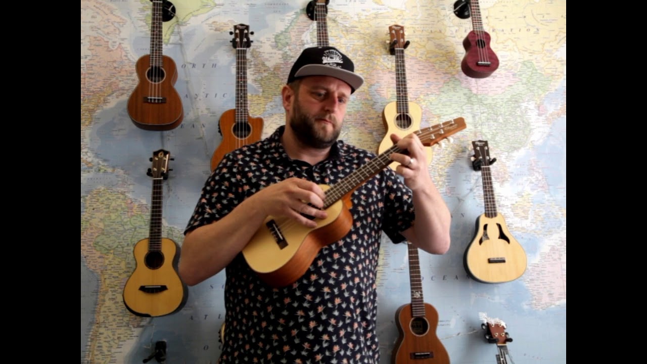 Ohana CK-70A6 6-String Concert Ukulele Demo - YouTube