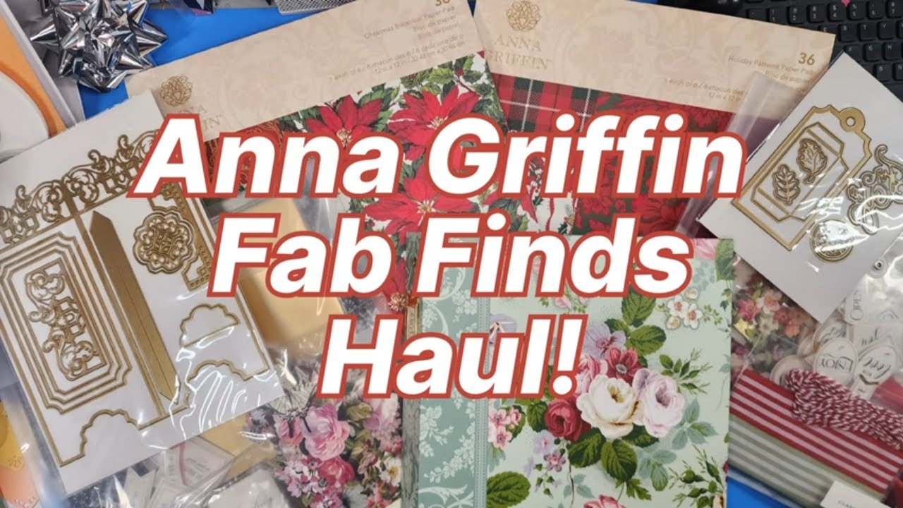 Anna Griffin Haul! Fabulous Finds from Amazon, a Destash and the AG ...