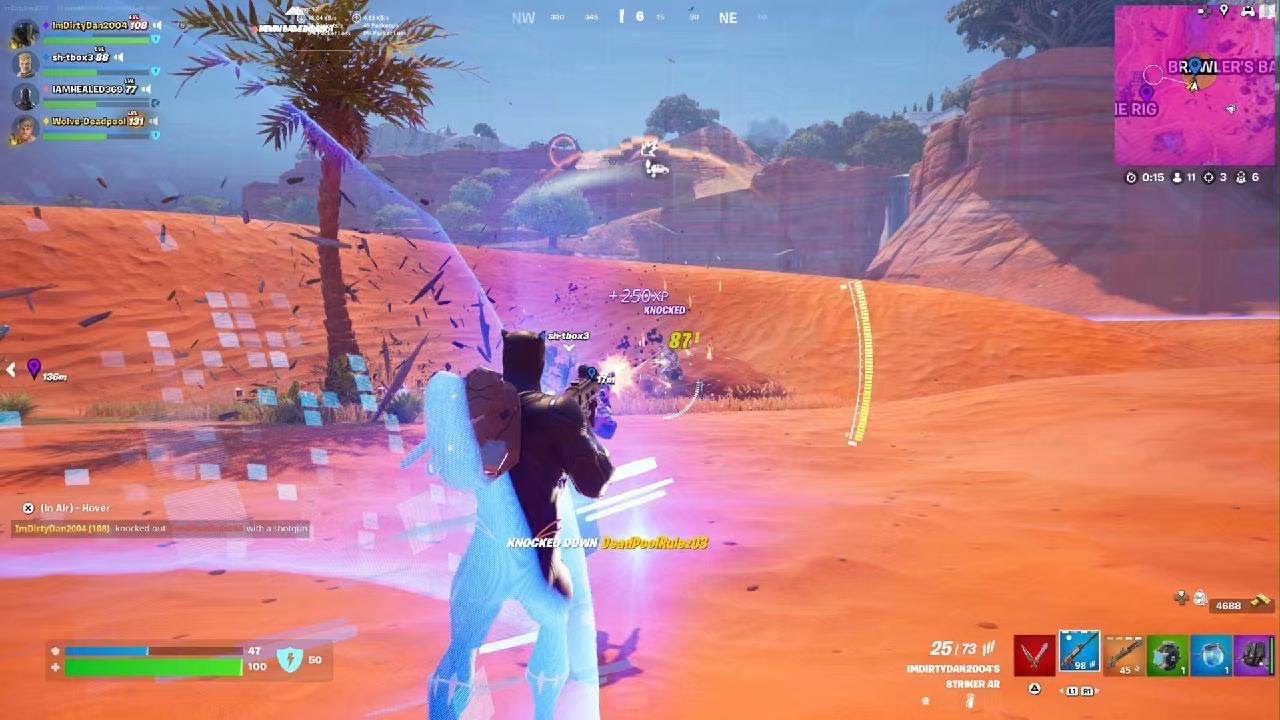 Crazy final zone in Squads Fortnite - YouTube