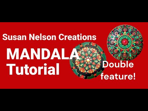 Double feature Mandala Tutorial in collaboration with Thoughtful Dots ...