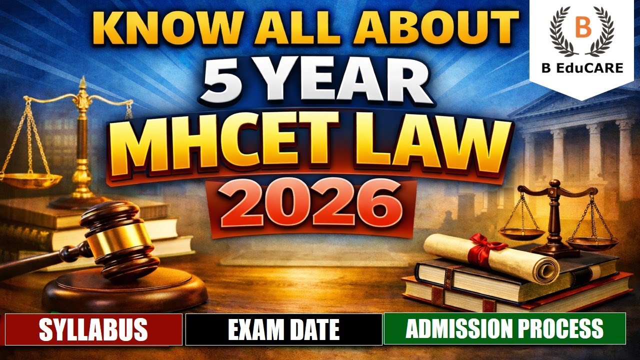 All about 5 YEAR MHCET LAW 2026 | Syllabus | Exam Date | Admission ...