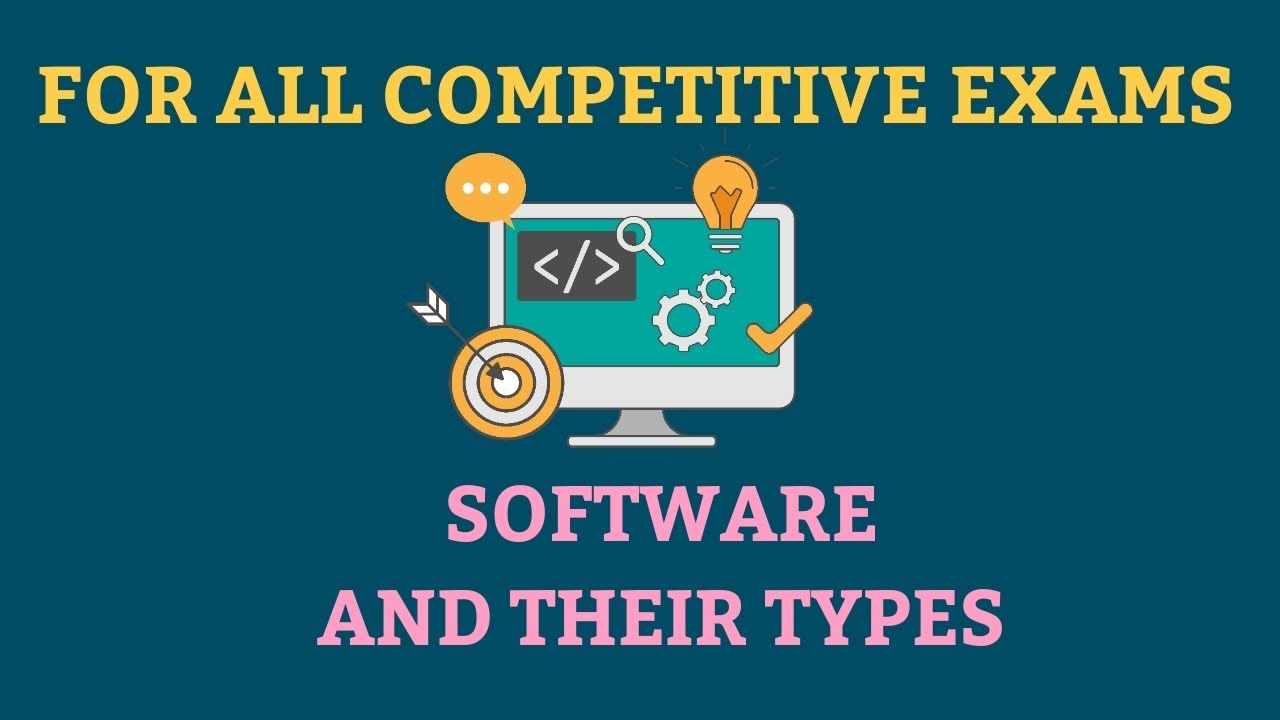 Computer Software And Their Types - YouTube