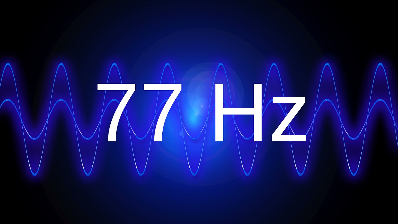 77 Hz clean pure sine wave BASS TEST TONE - YouTube