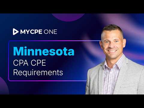 Minnesota CPA CPE Requirements (2026): The 120-Hour Rule, Explained | MYCPE ONE