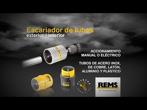 Escariador para tubo REMS (HD)