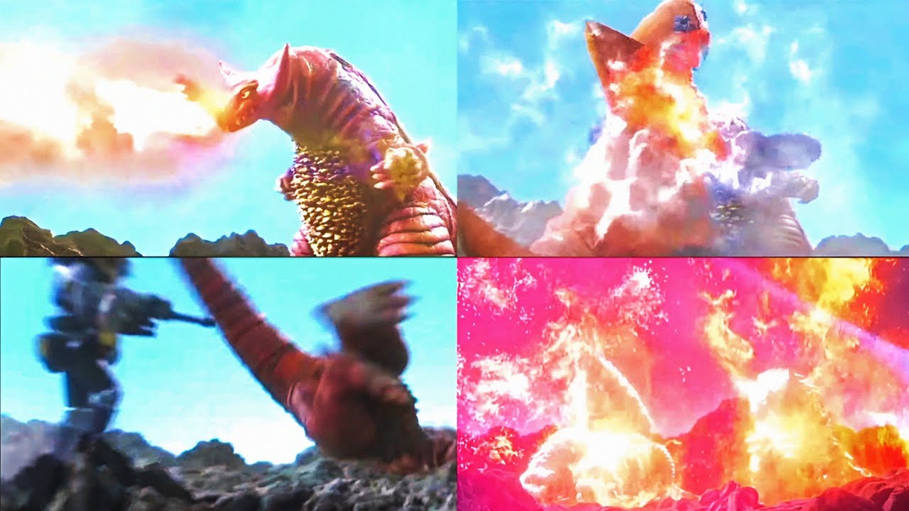 gomora reionics burst all power and ability - YouTube