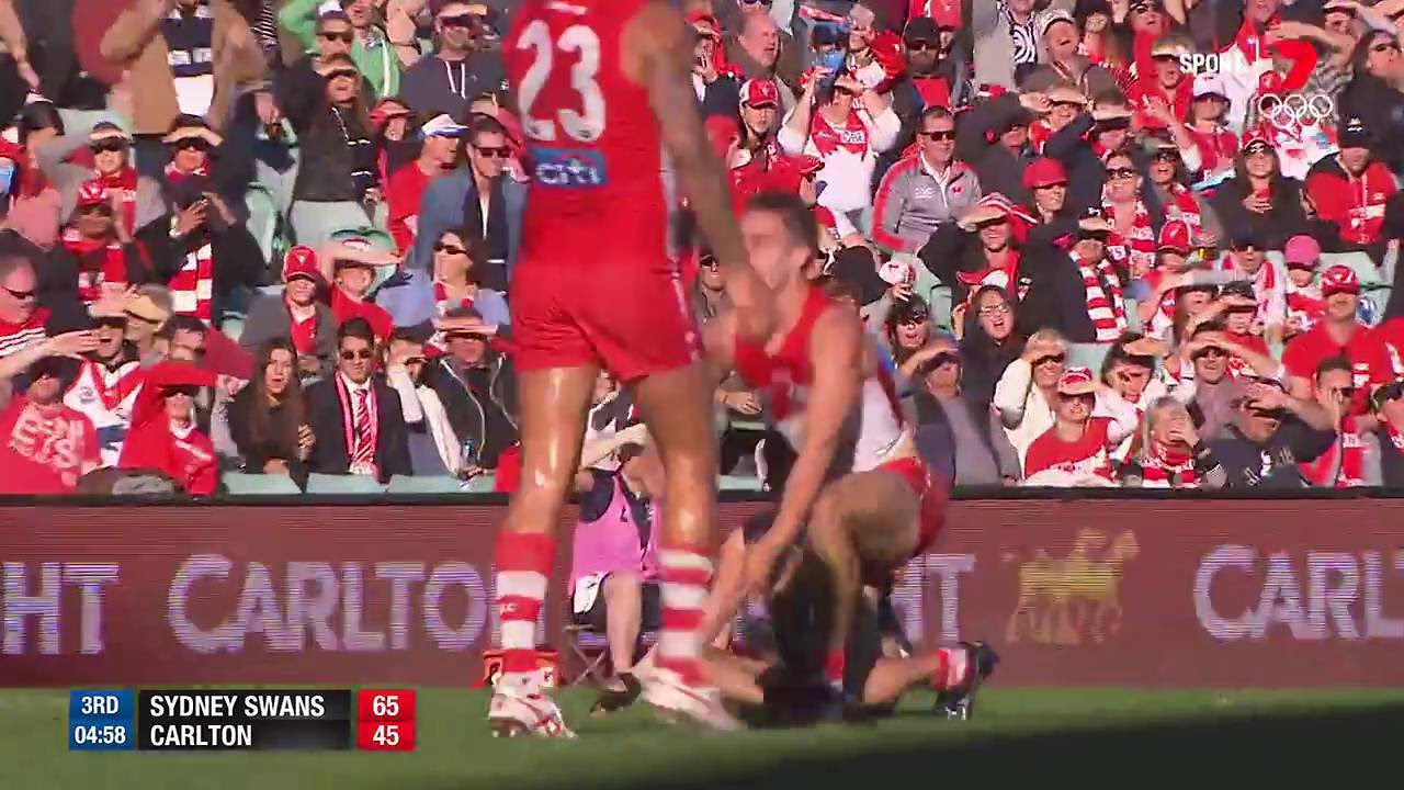 The running man run down - AFL - YouTube
