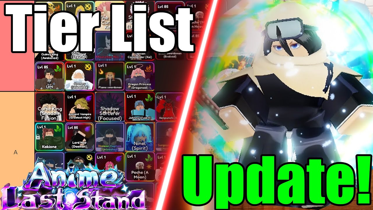 NEW Meta Units TIER LIST In Anime Last Stand! - YouTube