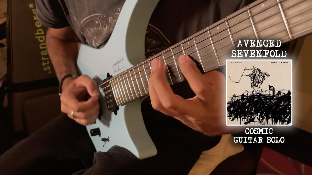 Avenged Sevenfold - Cosmic Guitar Solo - YouTube