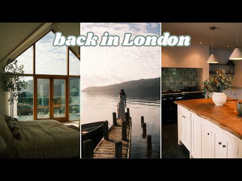 Touring houses in England 🤭 + back in London