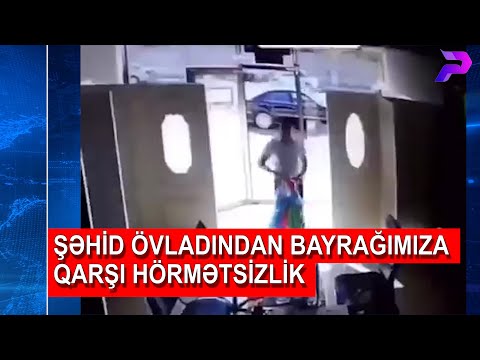 BAYRAQLA BELƏ DAVRANAN ŞƏHİD ÖVLADI İMİŞ