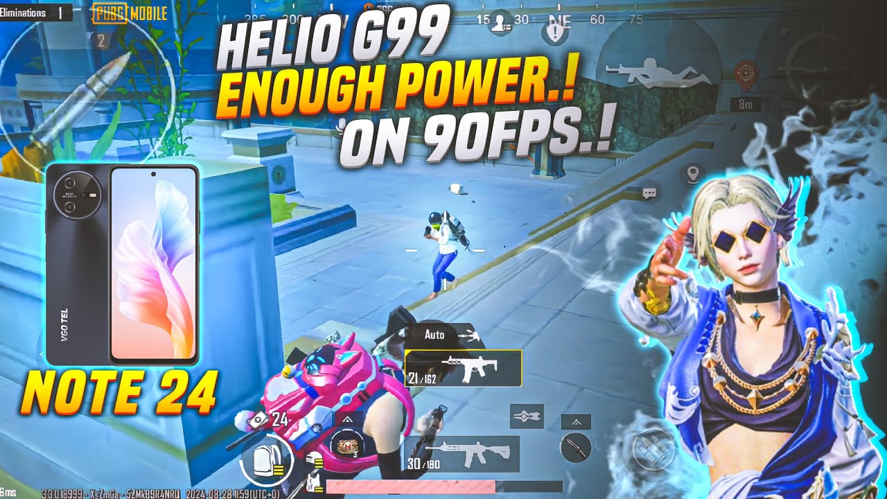 Vgo Tel Note 24 90FPS Pubg Gameplay 🔥| Pubg Livik Gameplay! - YouTube