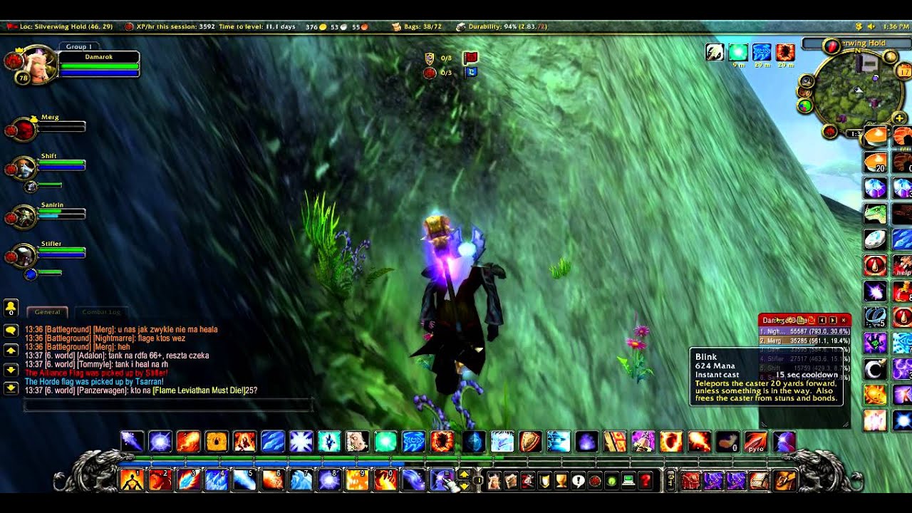 WoW blink shortcut on WSG - YouTube